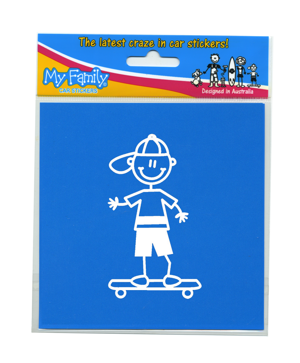 My Family Stickers - Boys – Stickermagic UK